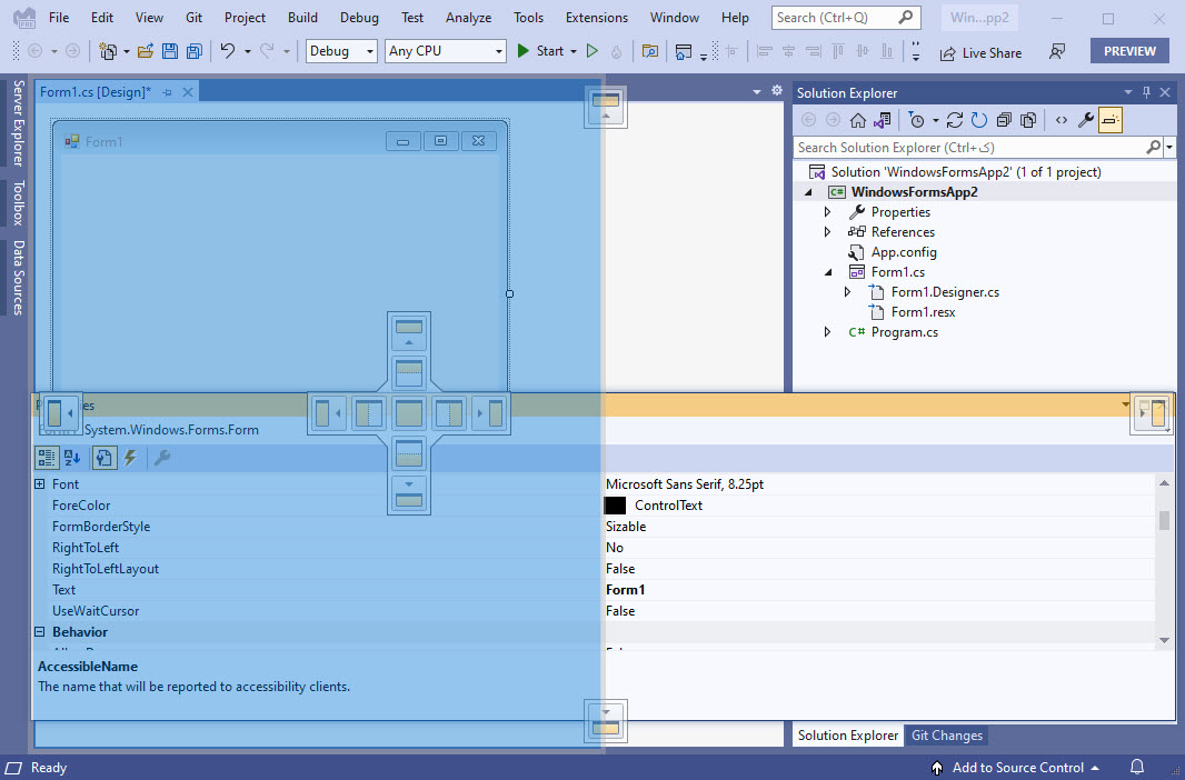 آموزش برنامه نویسی تغییر ظاهر ویژوال استودیو 2022