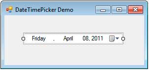 آموزش برنامه نویسی کنترل DateTimePicker در سی شارپ