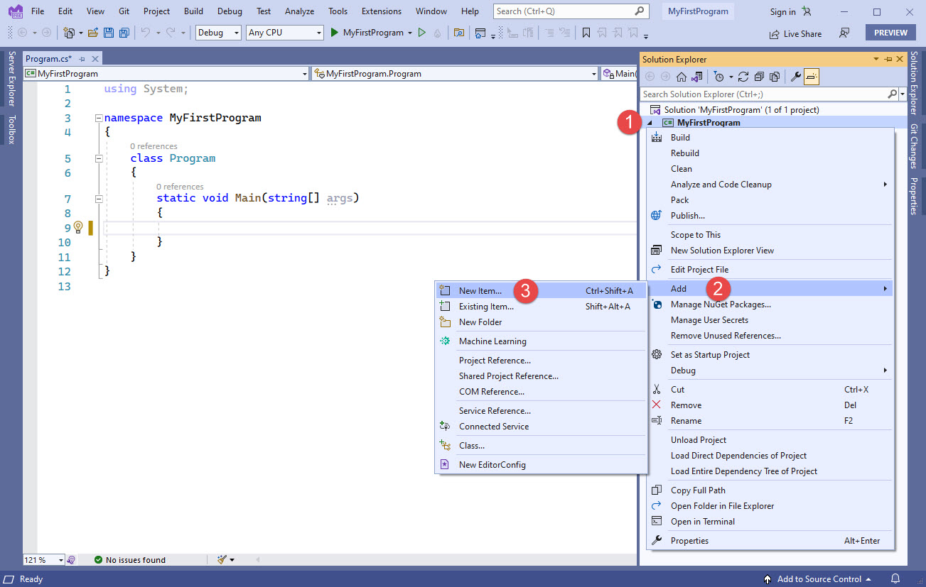 آموزش برنامه نویسی فضای نام یا namespace در سی شارپ