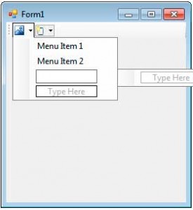 آموزش برنامه نویسی ساخت نوار ابزار با استفاده از کنترل ToolStrip در سی شارپ