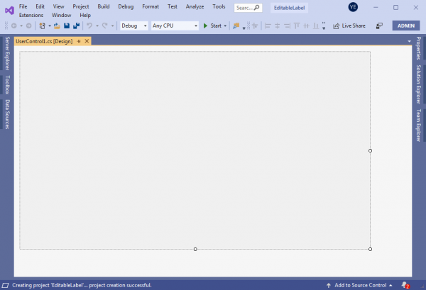 آموزش برنامه نویسی ساخت User Control در سی شارپ