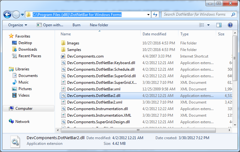 آموزش برنامه نویسی آموزش کامپوننت Dev Component در سی شارپ – درس دوم – وارد کردن Dev Component ...