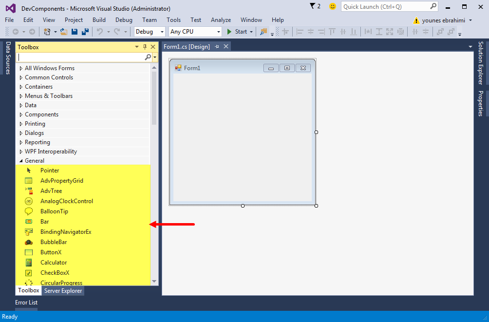 آموزش برنامه نویسی آموزش کامپوننت Dev Component در سی شارپ – درس دوم ...