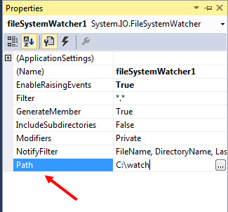آموزش برنامه نویسی کنترل FileSystemWatcher