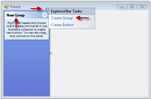 آموزش برنامه نویسی کنترل ExplorerBar - آموزش برنامه نویسی