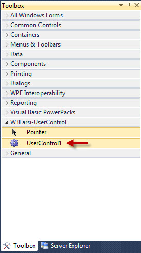 آموزش برنامه نویسی ایجاد User Control یا یوزر کنترل در سی شارپ