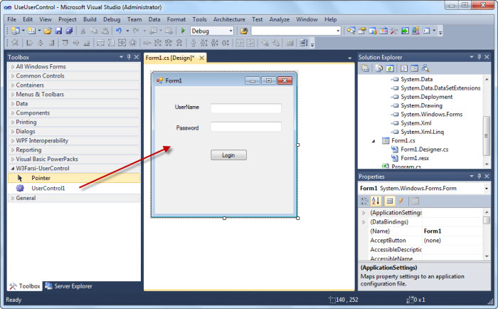 آموزش برنامه نویسی ایجاد User Control یا یوزر کنترل در سی شارپ
