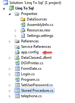 آموزش برنامه نویسی جستجو با استفاده از Stored Procedure در Linq To SQL - آموزش برنامه نویسی