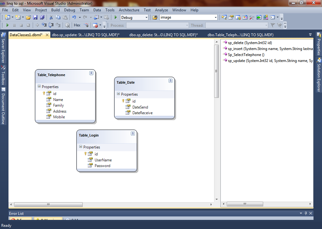 آموزش برنامه نویسی ثبت ، حذف ، ويرايش با استفاده از Stored Procedure ... آموزش برنامه نویسی ثبت ، حذف ، ويرايش با استفاده از Stored Procedure ...