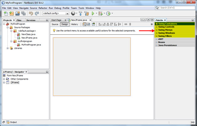 آموزش برنامه نویسی SWING (سویینگ) چیست