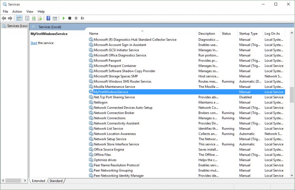 آموزش برنامه نویسی ایجاد Windows Service (ویندوز سرویس) در سی شارپ