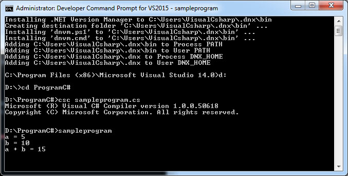 آموزش برنامه نویسی اجرای برنامه ها با Developer Command Prompt - آموزش ...