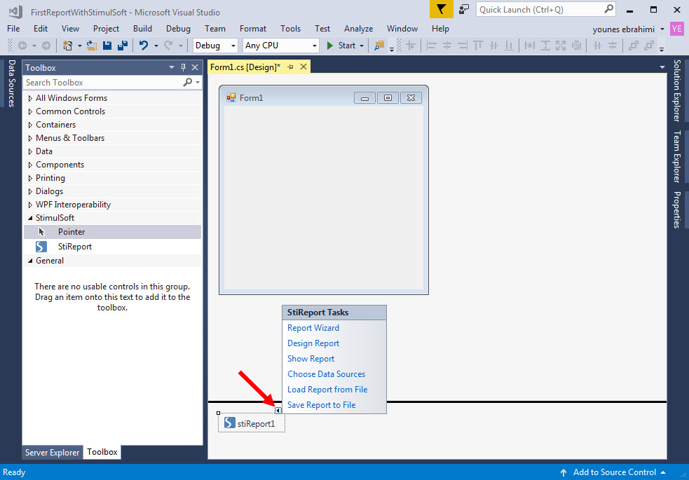 آموزش برنامه نویسی اضافه کردن StimulSoft Report به برنامه - آموزش برنامه نویسی