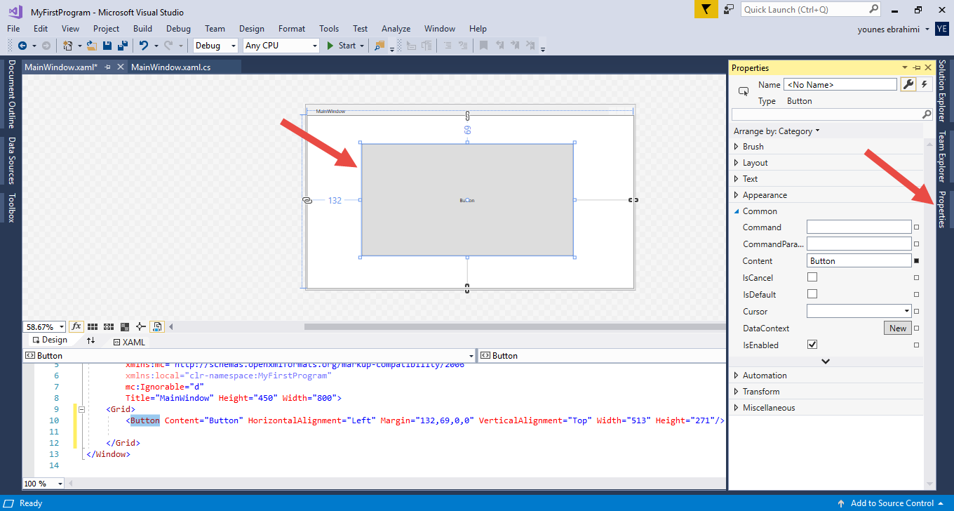 آموزش برنامه نویسی ایجاد یک برنامه WPF ساده - آموزش برنامه نویسی