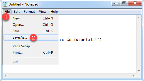 آموزش برنامه نویسی ساخت یک برنامه ساده در Go - آموزش برنامه نویسی